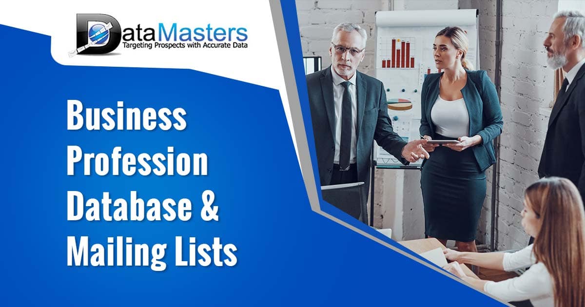 Business Profession Database & Mailing List | Market to Specific ... Business Profession Database & Mailing List | Market to Specific ...